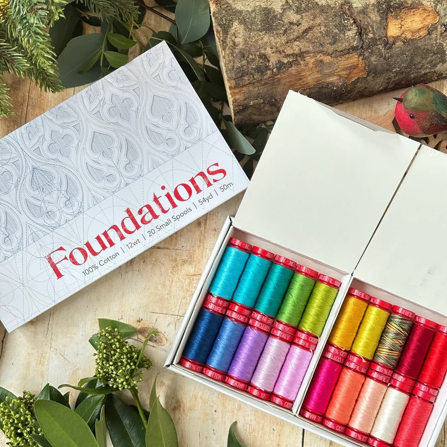 Choosing the Perfect Thread: Texture & Dimension - Foundations 12wt – Artistic Quilts with ...