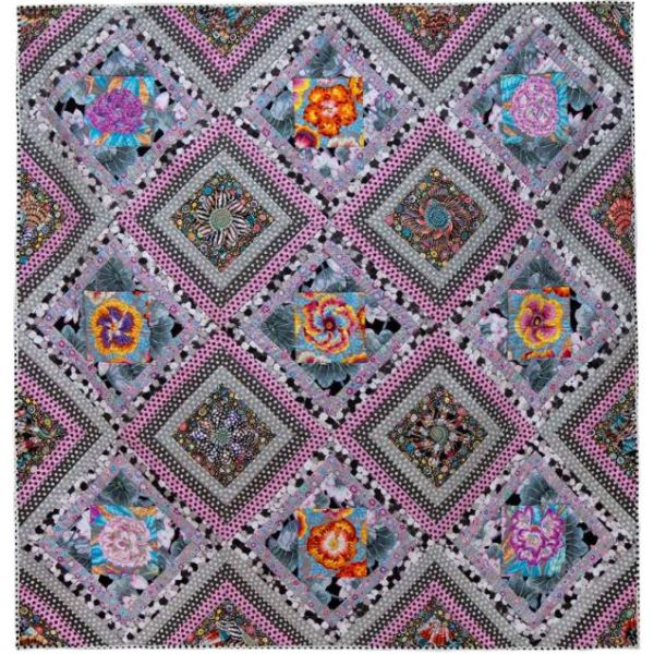 KAFFE FASSETT - Quilts on an English Farm - Pearly Dream Quilt Kit – Artistic Quilts with Colors ...