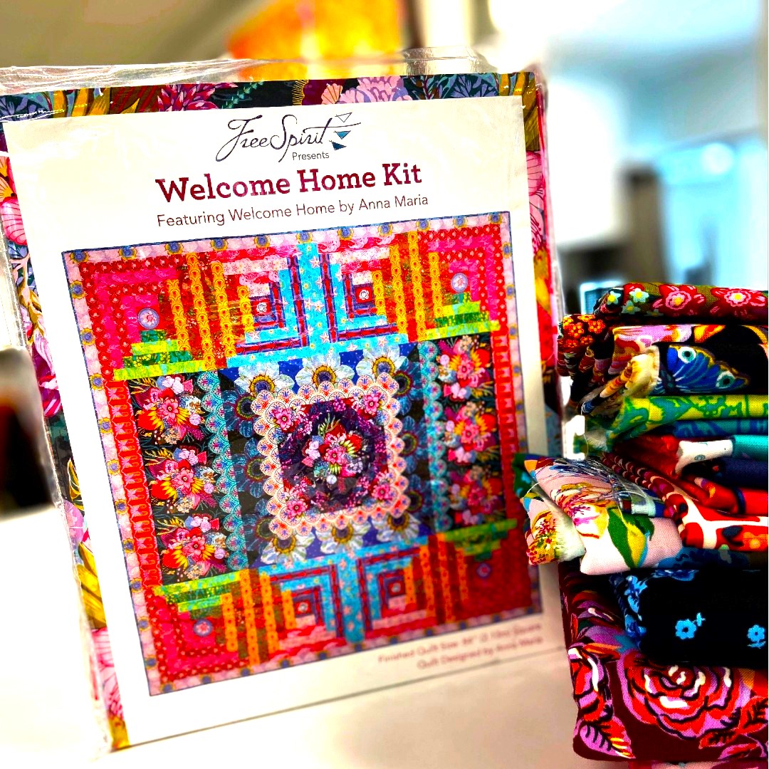 ANNA MARIA HORNER - WELCOME HOME - WELCOME HOME QUILT KIT – Artistic ...