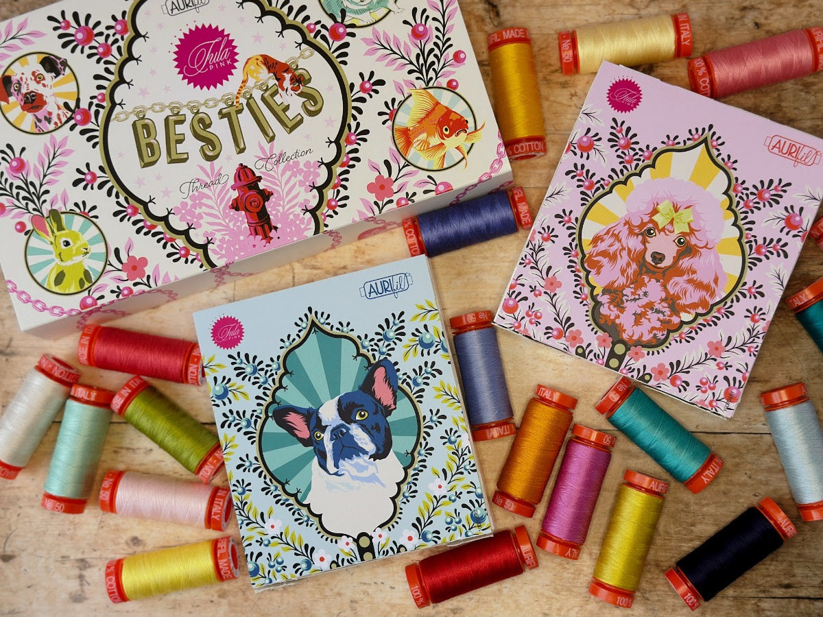 Tula Pink’s new Besties – Artistic Quilts with Colors Inc.