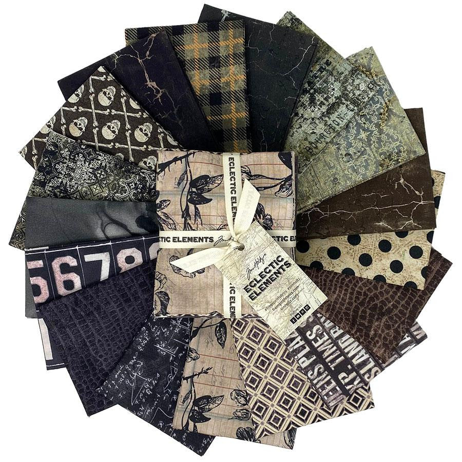 TIM HOLTZ - SATURDAY STASH - GOTHIC FAT QUARTER – Artistic Quilts with ...