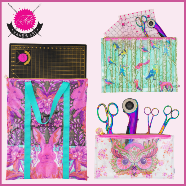 Tula Pink’s Latest Must-Haves: Project Bags & Rulers – Artistic Quilts ...