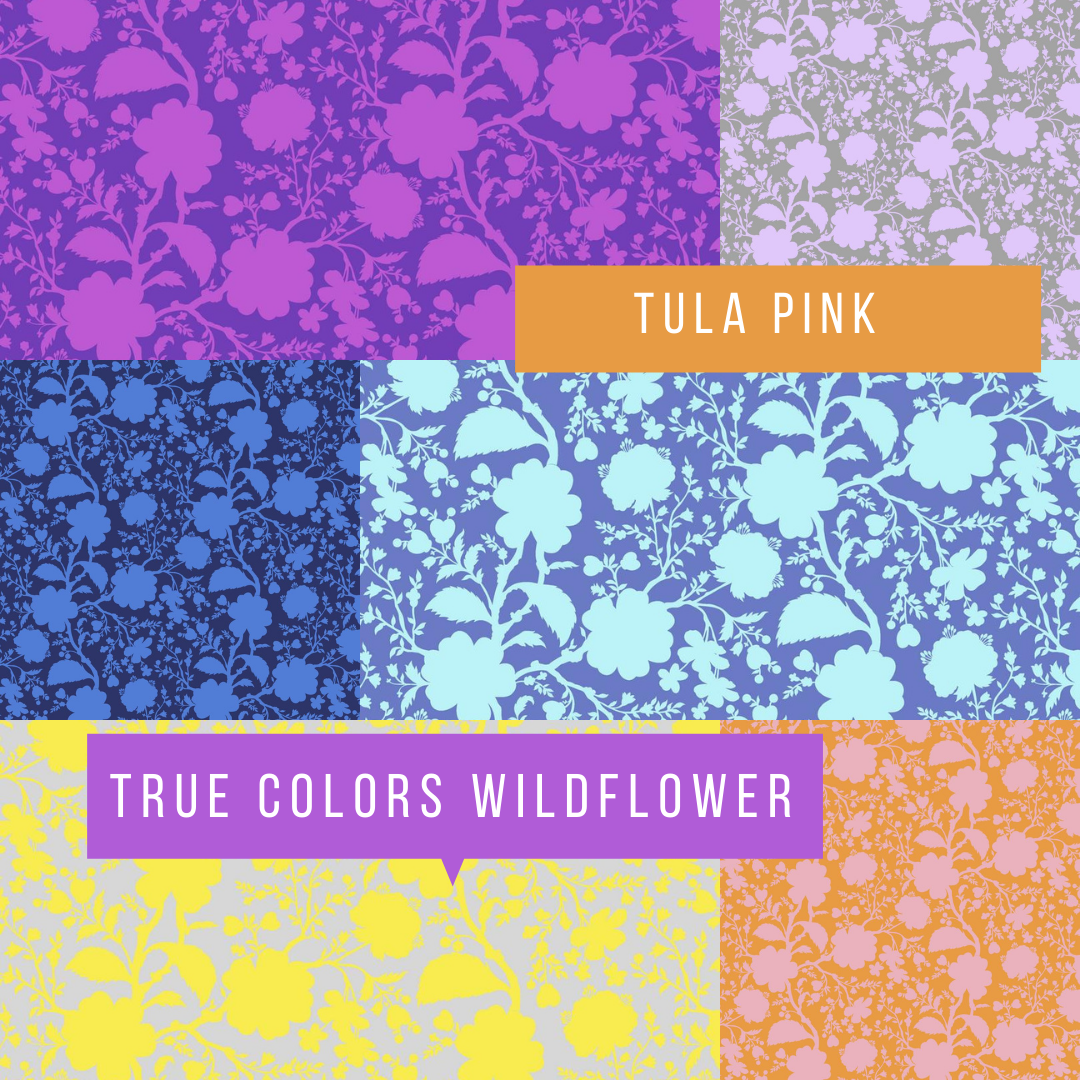 TULA PINK - True Colors - WILDFLOWER – Artistic Quilts with Colors Inc.