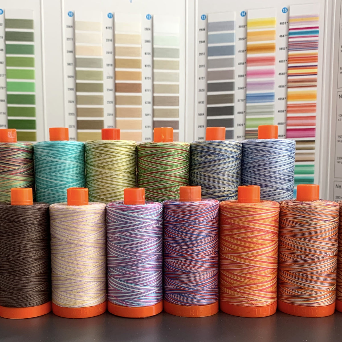 AURIFIL - VARIEGATED – Artistic Quilts with Colors Inc.