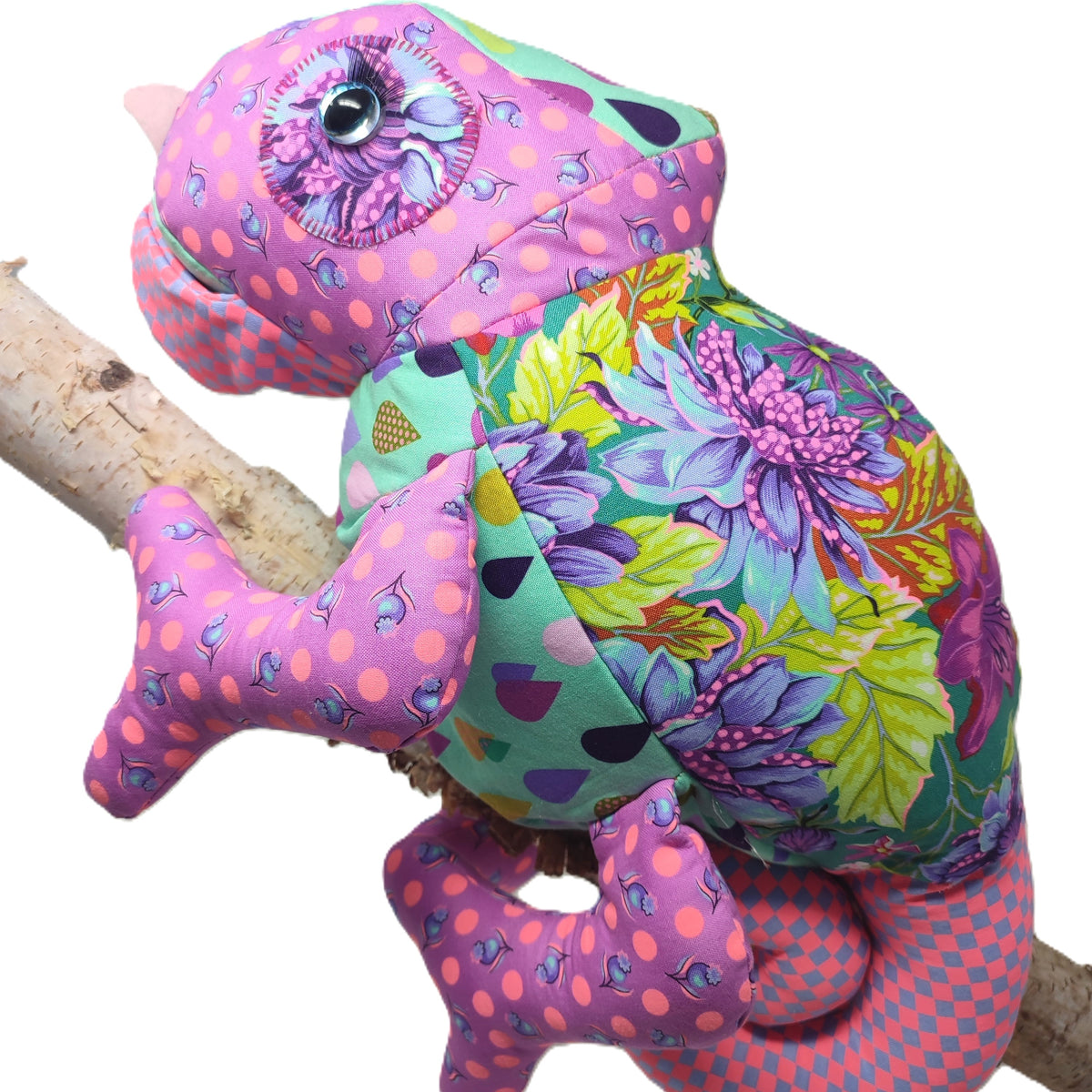 FUNKY FRIENDS FACTORY - Coco Chameleon KIT – Artistic Quilts with ...