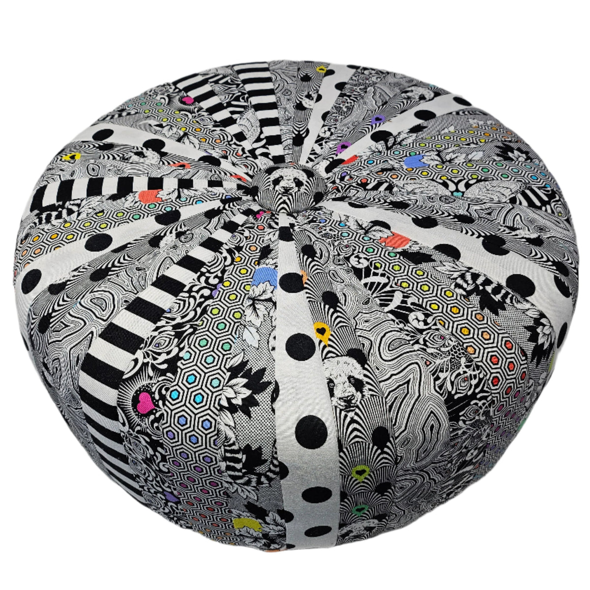 Jinni Beens - CLASS - Round Tuffet – Artistic Quilts with Colors Inc.