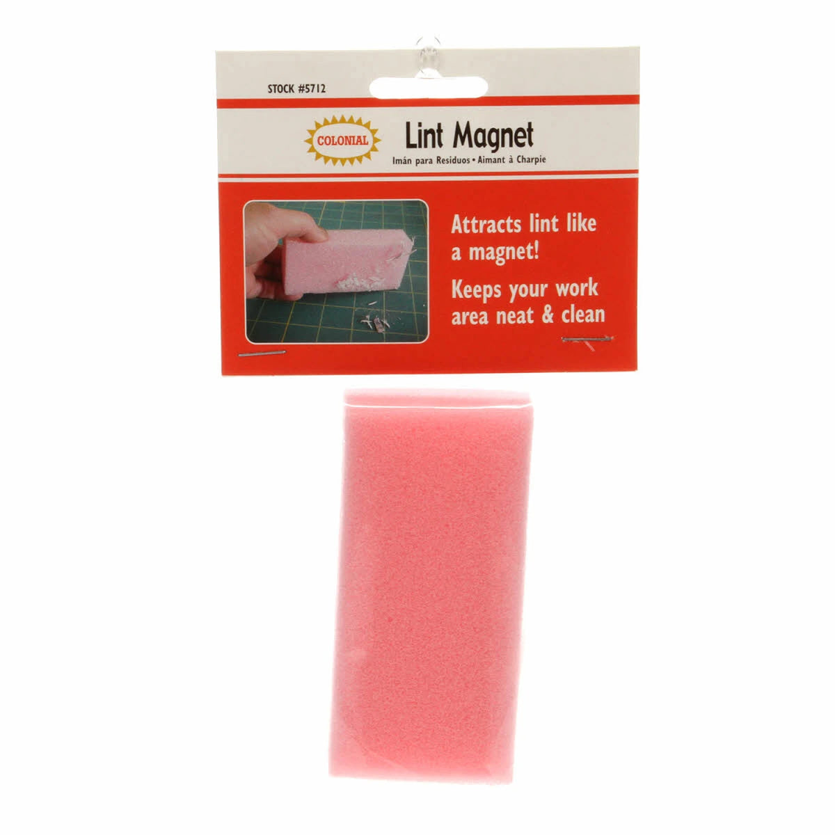 TRI SHARP - Lint Magnet – Artistic Quilts with Colors Inc.