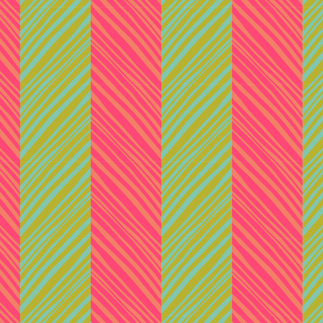 ANNA MARIA PARRY - Perennial Borders - Tipsy, Guava – Artistic Quilts ...