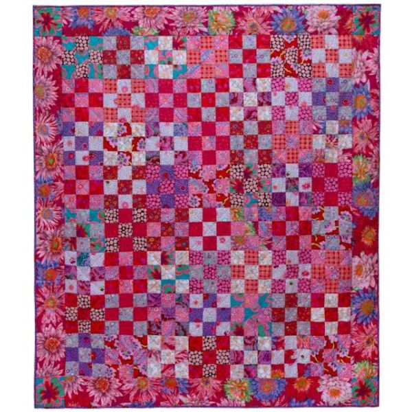 KAFFE FASSETT - Quilts on an English Farm - Blushing Nine Patch Quilt ...