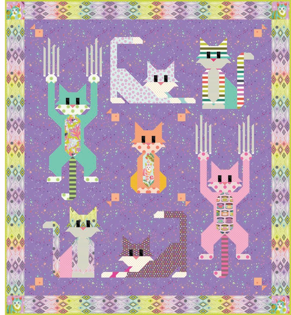 Art East Quilting Co - Cat Scratch Pattern – Artistic Quilts with ...