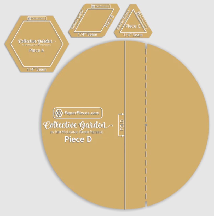 PAPER PIECES & KIM MCLEAN - Collective Garden 1/4" Seam – Artistic ...