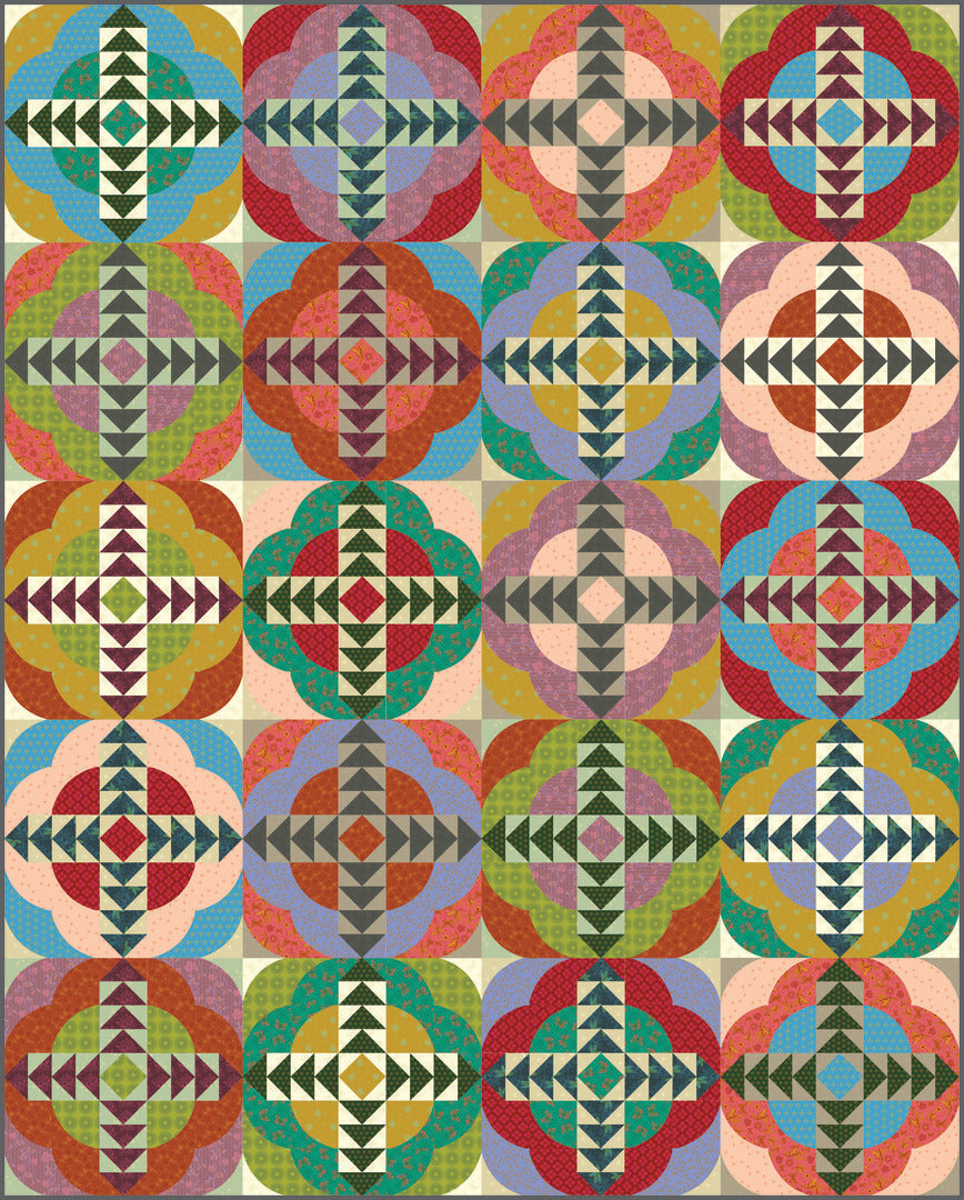 SEW KIND OF WONDERFUL - Crisscross Applesauce Pattern – Artistic Quilts ...