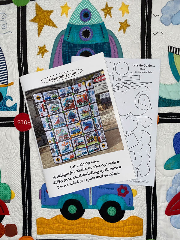 DEBORAH LOUIE - Let’s Go Go Go: Book and Pattern Sheets – Artistic ...