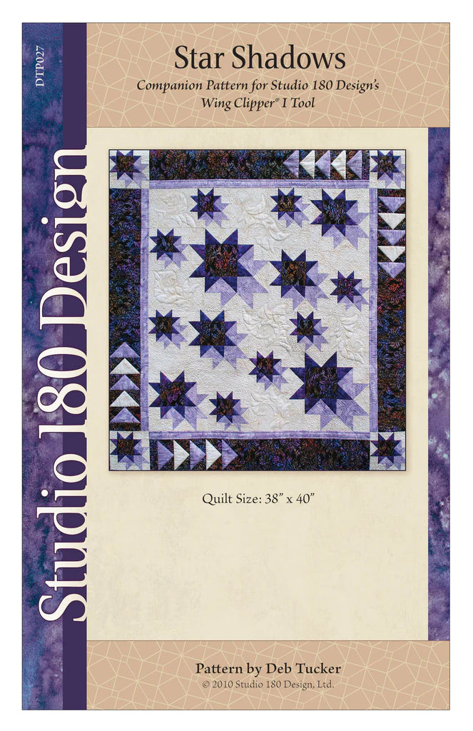 STUDIO 180 DESIGN - Star Shadows Pattern – Artistic Quilts with Colors Inc.