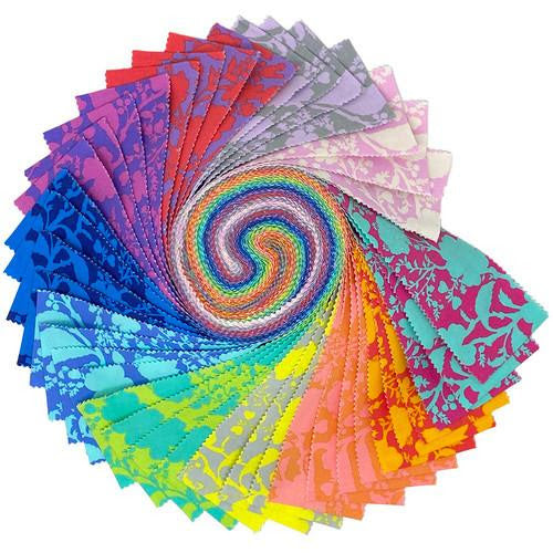 TULA PINK - Saturday Stash - Wildflower - 2.5" DESIGN ROLL – Artistic ...