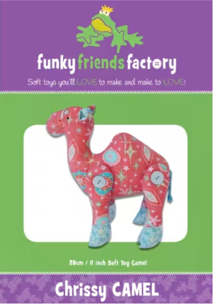 FUNKY FRIENDS FACTORY - Chrissy Camel Pattern – Artistic Quilts with ...