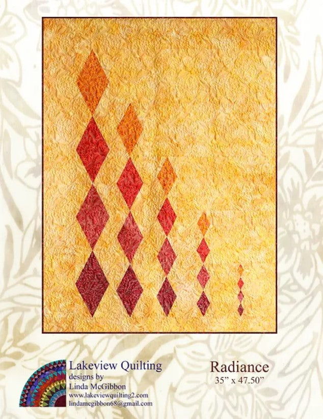 LAKEVIEW QUILTING - Radiance Pattern – Artistic Quilts with Colors Inc.