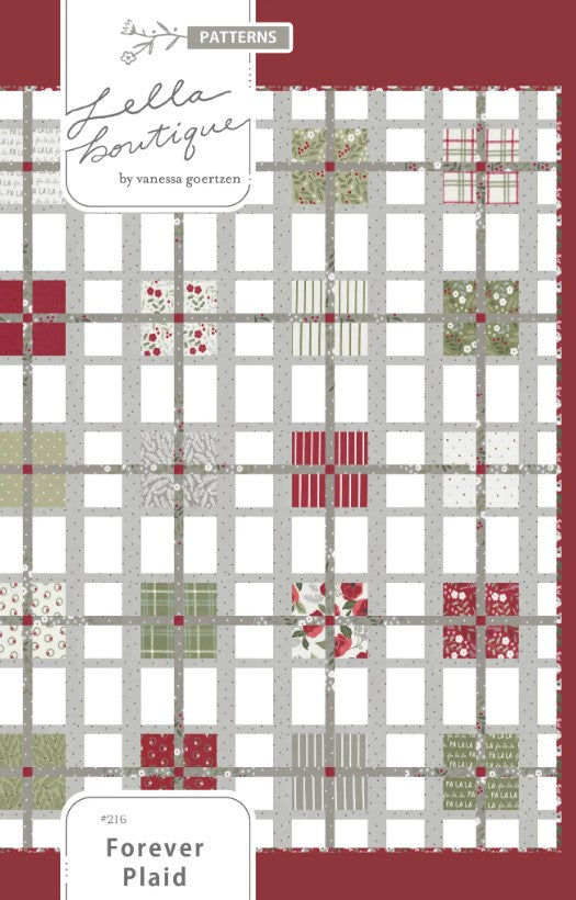 LELLA BOUTIQUE - Forever Plaid Pattern – Artistic Quilts with Colors Inc.
