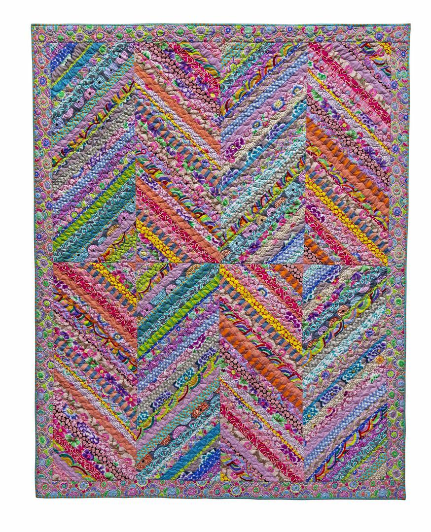 KAFFE FASSETT - QUILTS BY THE SEA - Pastel Fiesta Quilt Kit – Artistic ...