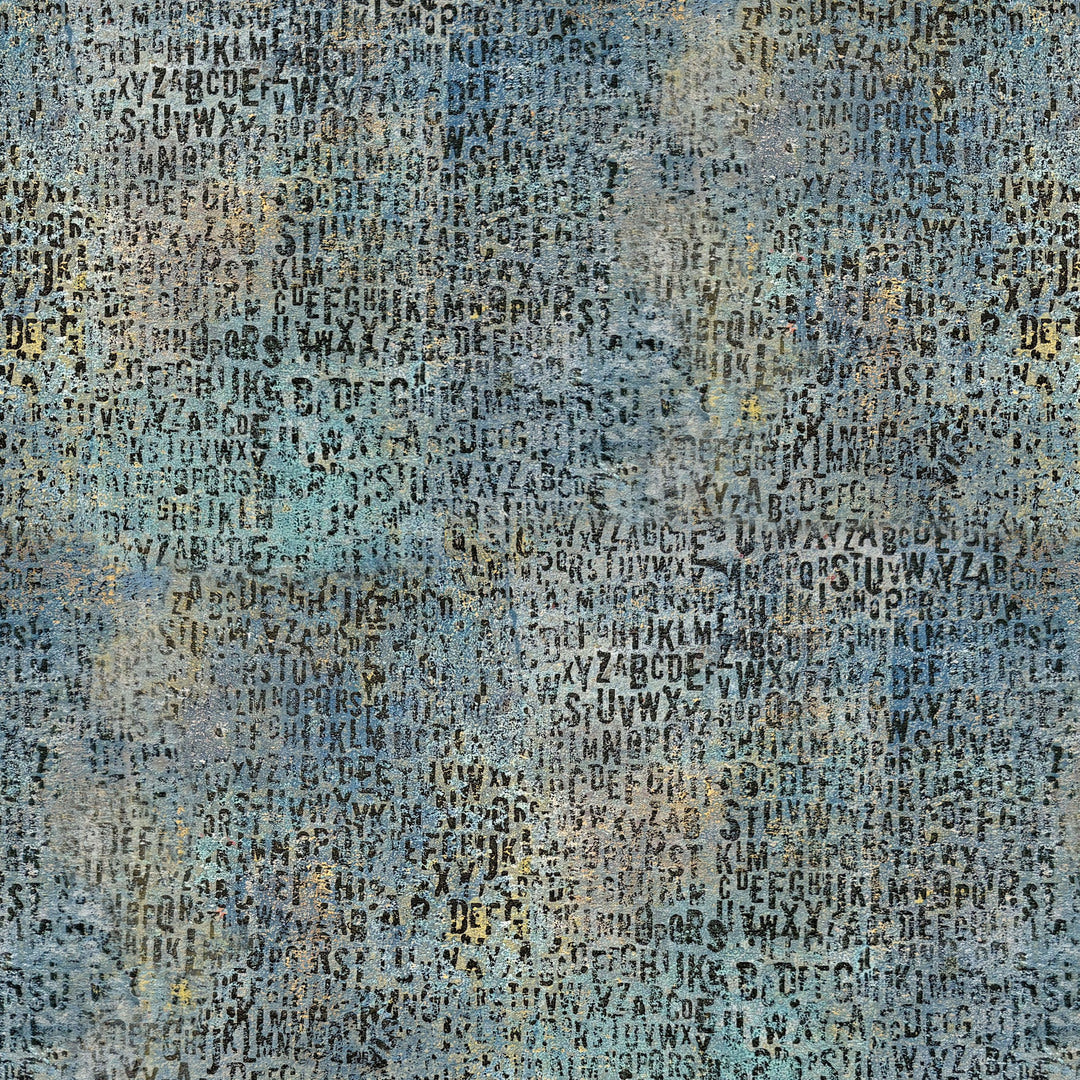 SETH APTER - One Layer Away - Lots of Letters, Ocean – Artistic Quilts ...