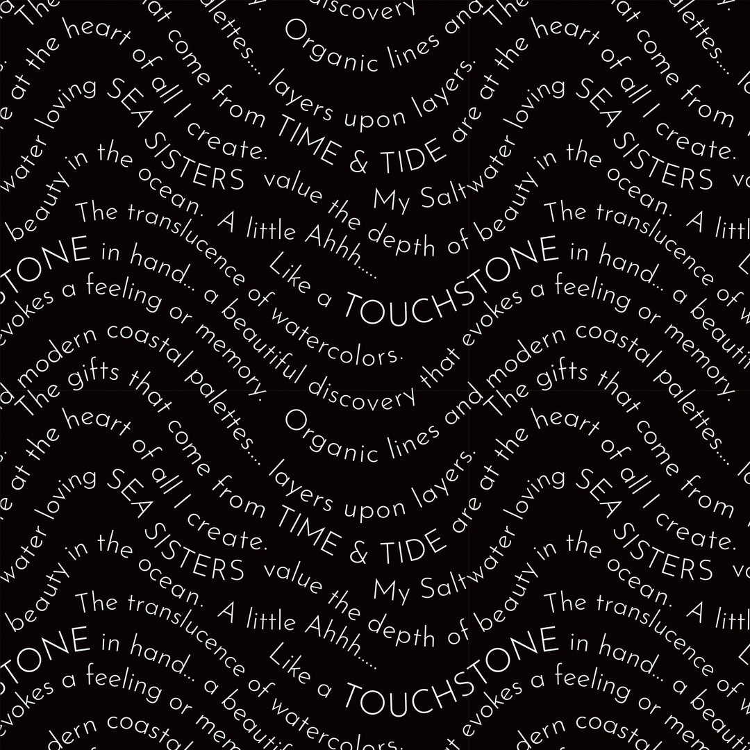 WRITING ON THE WALL - Script, Black – Artistic Quilts with Colors Inc.