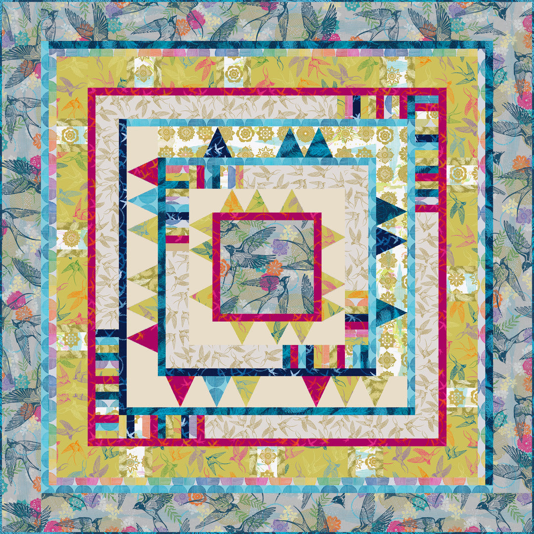 VALORI WELLS - Findings - Reflections Quilt Kit – Artistic Quilts with ...