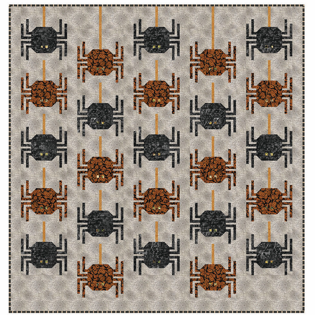 TIM HOLTZ - LABORATORY - Spider Quilt KIT – Artistic Quilts with Colors ...