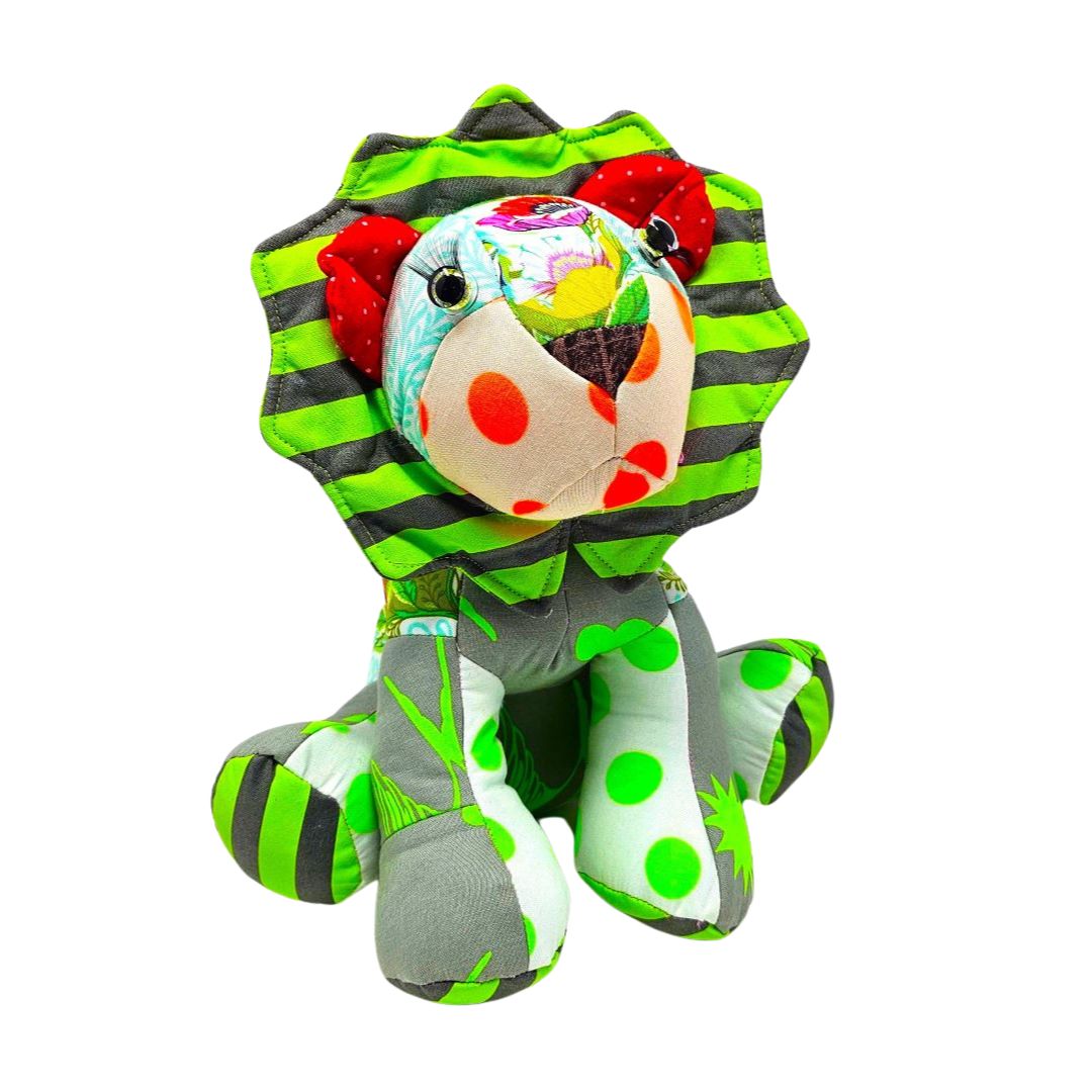 FUNKY FRIENDS FACTORY - LARRY THE LION Kit – Artistic Quilts with ...
