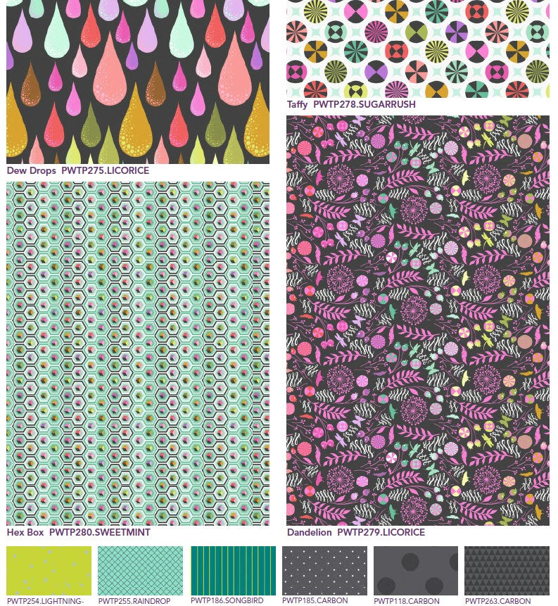 TULA PINK - Prince Charming Deja Vu - Dew Drops Prince - Pre-cut Bundle ...