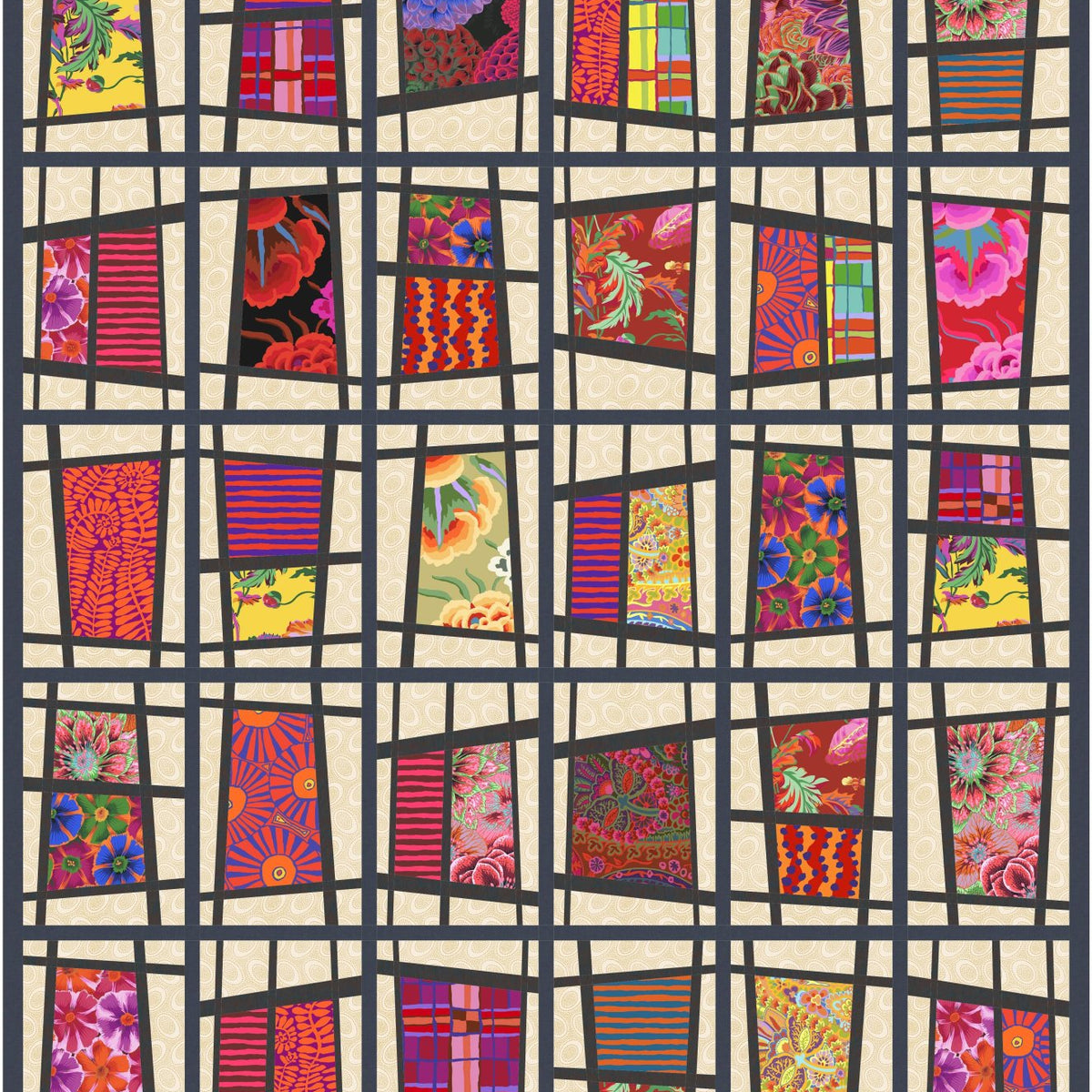 TAMARINIS - Mod Display Pattern – Artistic Quilts with Colors Inc.