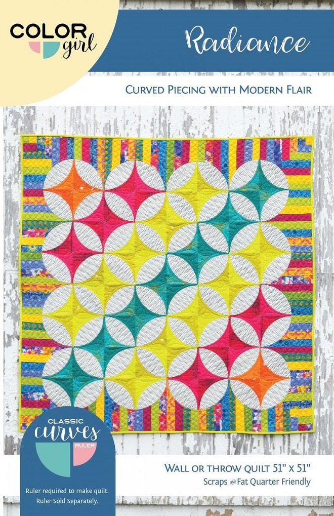 Color Girl Quilts - Radiance Quilt Pattern – Artistic Quilts with ...