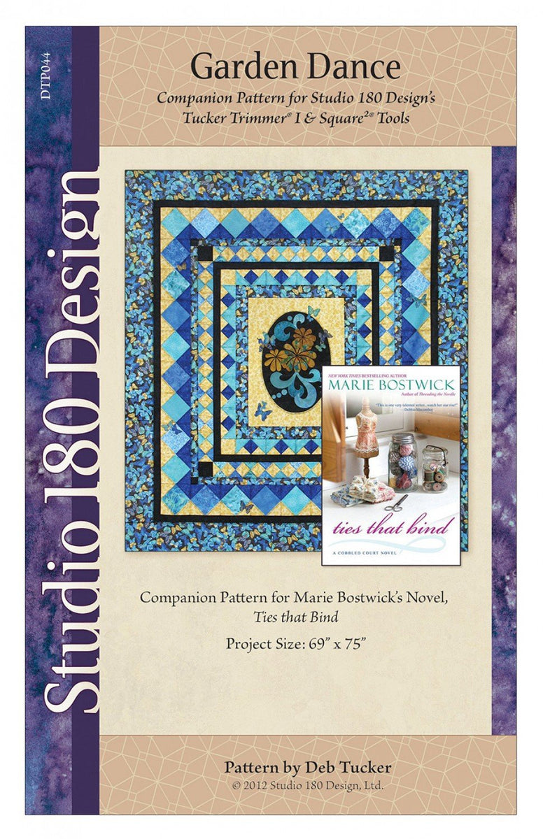 MODERN 180 DESIGN - Garden Dance Pattern – Artistic Quilts with Colors Inc.