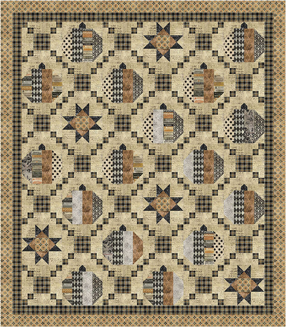 Charisma Horton - Pumpkin Spice Pattern – Artistic Quilts with Color