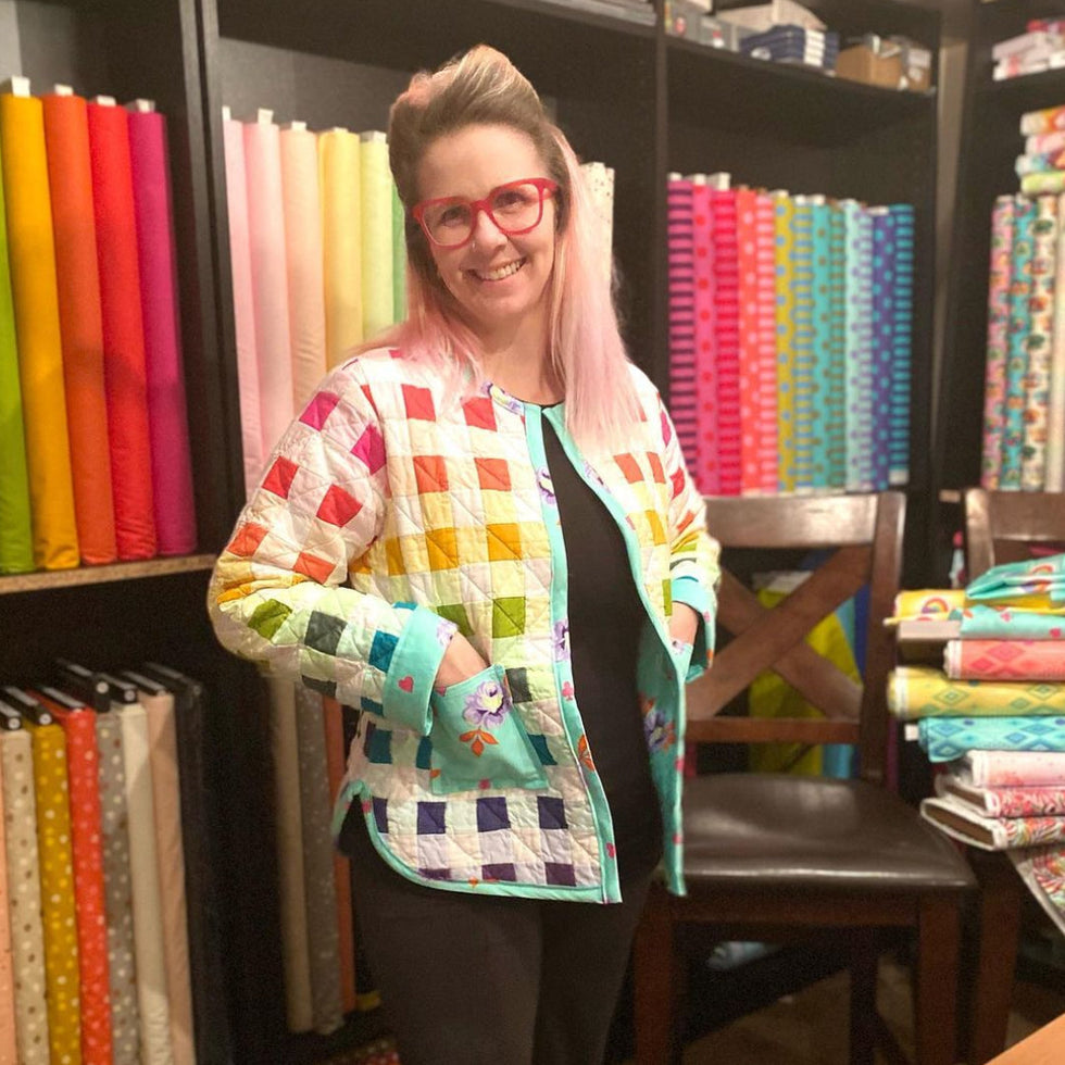 GRAINLINE STUDIO - TAMARACK JACKET Sizes 14-30 – Artistic Quilts with Colors Inc.