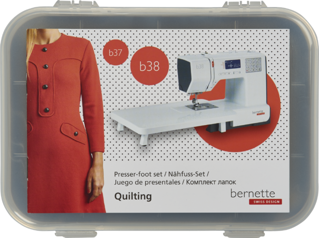 Bernette - QUILTING FEET KIT 6 PCS b37/38 – Artistic Quilts with Colors ...