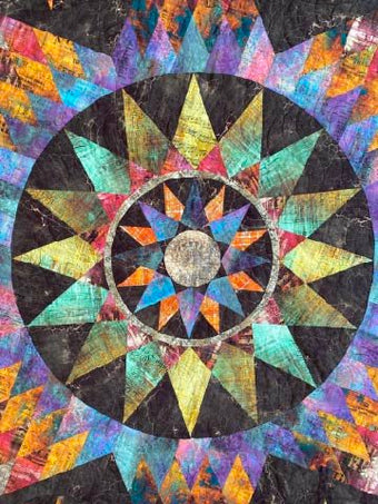 ROBIN RUTH - TARNISHED STAR PATTERN – Artistic Quilts with Colors Inc.