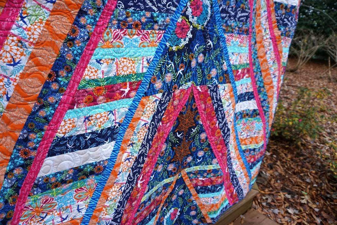 VALORI WELLS - ENCHANTED - MAGIC CARPET QUILT Pattern – Artistic Quilts ...
